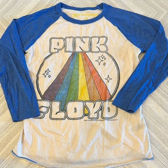 Rowdy Sprout | Shirts & Tops | Rowdy Sproutkids Pink Floyd Rainbow Blue ...